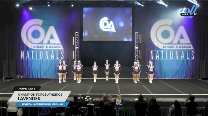 Champion Force Athletics - Lavender [2023 L6 International Open - NT ... Champion Force Athletics - Lavender [2023 L6 International Open - NT ...