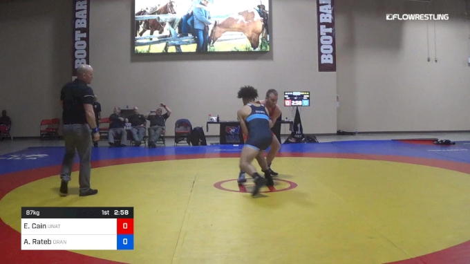 87 kg Cons 16 #2 - Ethan Cain, Unattached vs Adam Rateb, Orange Crush ...