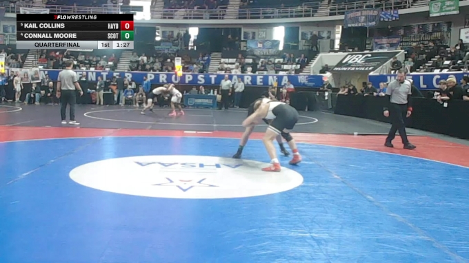 5A 165 lbs Quarterfinal - Kail Collins, Hayden vs Connall Moore, Scottsboro