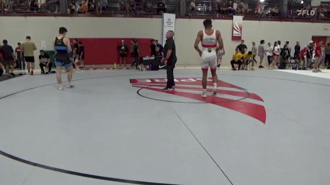 86 kg Round Of 16 - Tomas Brooker, Boone RTC vs Reece Heller ...