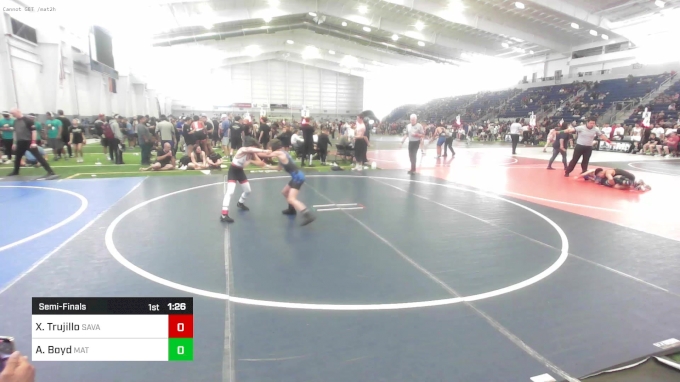 73 lbs Semifinal - Xavier Trujillo, Savage House WC vs Alex Boyd, Mat Demon WC