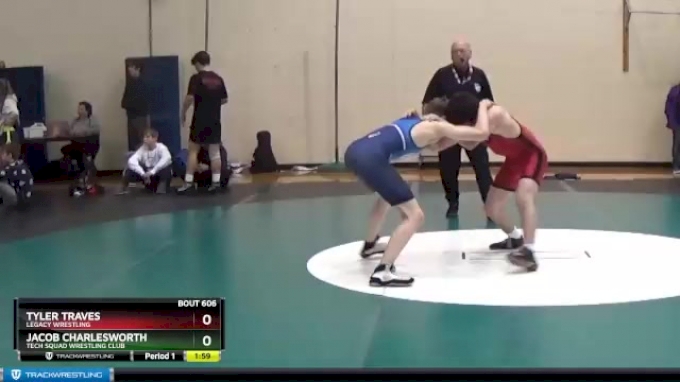 132 lbs Semifinal - Tyler Traves, Legacy Wrestling vs Jacob ...