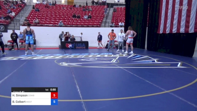 125 kg Cons 8 #1 - Hayden Simpson, Cowboy RTC vs Brady Colbert, West ...