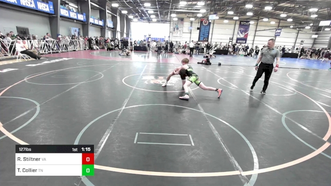 127 lbs Round Of 32 - Reid Stiltner, VA vs Tristan Collier, TN