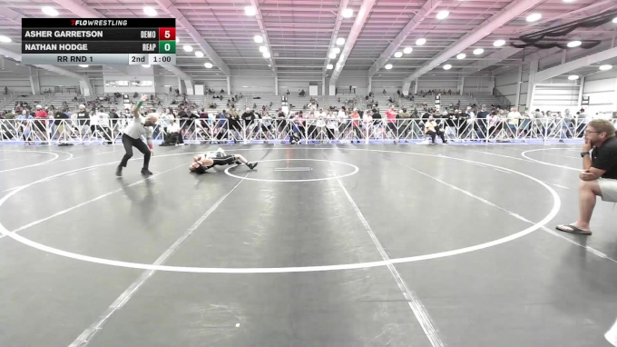 85 lbs Rr Rnd 3 - Levi VanAllman, 4M Strength vs Paxton Miller ...