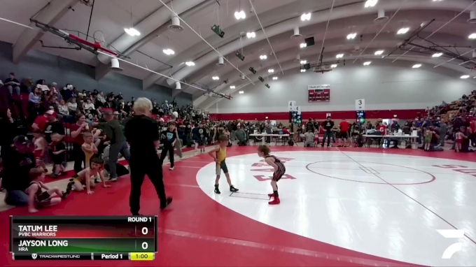 37-40 lbs Round 1 - Jayson Long, HRA vs Tatum Lee, PVBC Warriors
