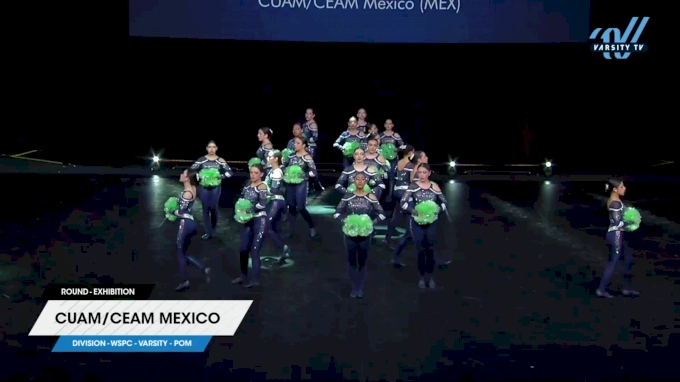 CUAM/CEAM Mexico (MEX) [2025 WSPC - Varsity - Pom Exhibition] 2025 UDA ...