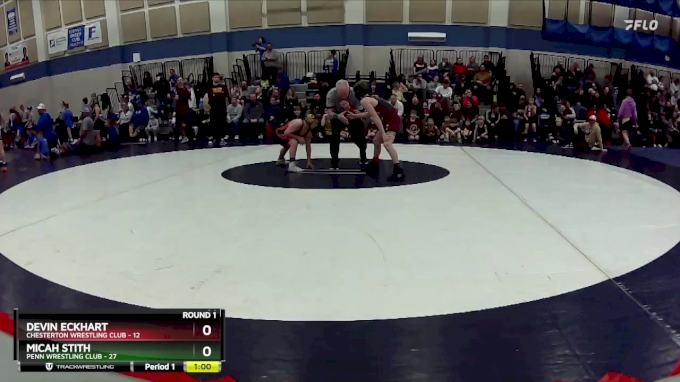 84 lbs Round 1 (4 Team) - Devin Eckhart, Chesterton Wrestling Club vs ...
