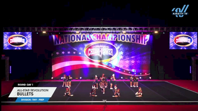 All-Star Revolution - BULLETS [2024 L1.1 Tiny - PREP Day 1] 2024 Cheer ...