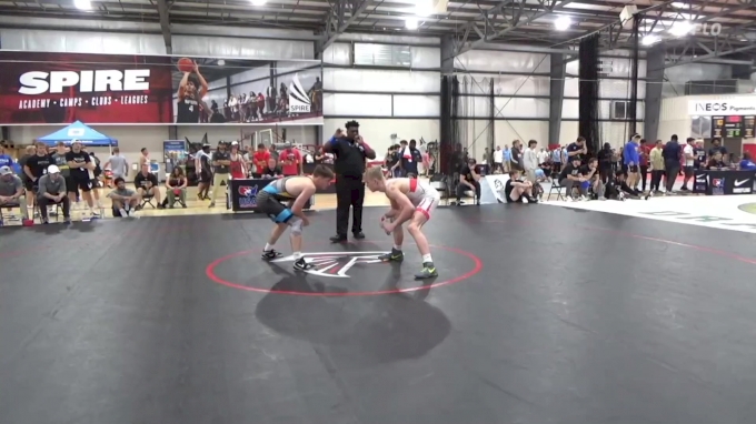 70 kg Round Of 64 - Sam Ewing, Bulls Wrestling Club vs Caleb Rathjen ...
