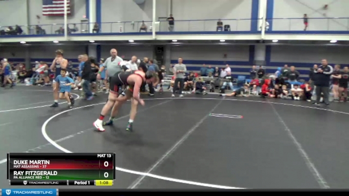 140 lbs Round 7 (8 Team) - Duke Martin, Mat Assassins vs Ray Fitzgerald ...