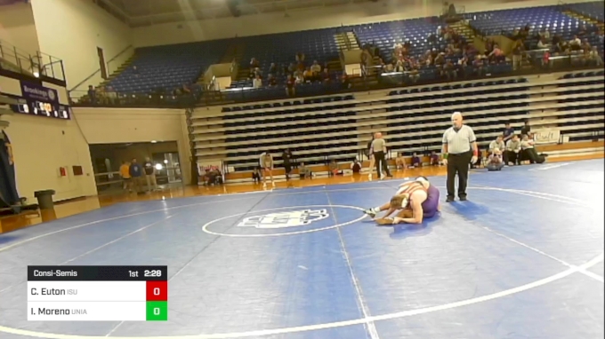 165 lbs Consolation - Connor Euton, Iowa State vs Izzy Moreno, Northern ...