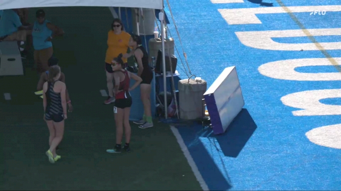 High School Girls' 110m Hurdles Aau Junior Olympics, Finals 3 - Age 13-14