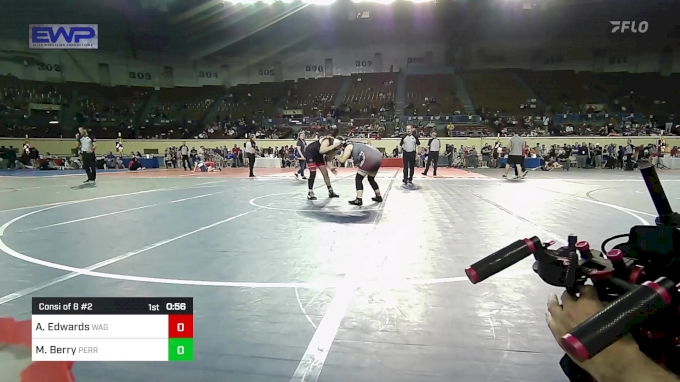175 lbs Consi Of 8 #2 - Alivia Edwards, Wagoner vs Madison Berry, Perry ...