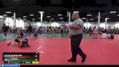 92 lbs Finals (2 Team) - Riley Correal, Iron Horse vs Lucas McFarland ...