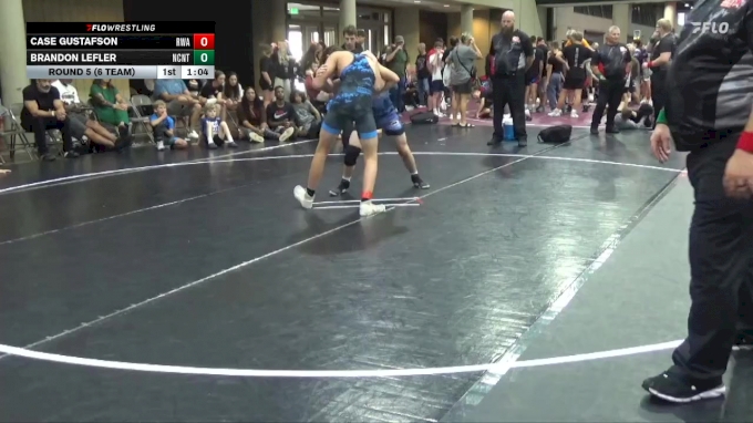 125 lbs Round 5 (6 Team) - Brandon Lefler, NC National Team Gold vs ...