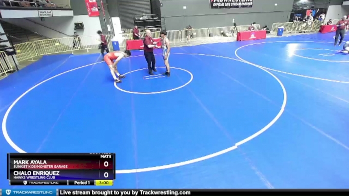 195 lbs Champ. Round 1 - Mark Ayala, Sunkist Kids/Monster Garage vs ...