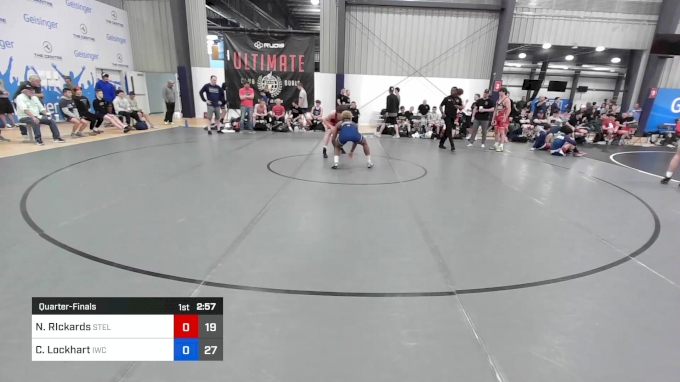 73 kg Quarterfinal - Nate RIckards, Steller Trained Bane vs Cooper ...