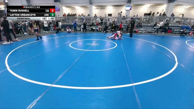 110 lbs Semifinal - Tobin Russell, Texas Select Wrestling vs Layton ...