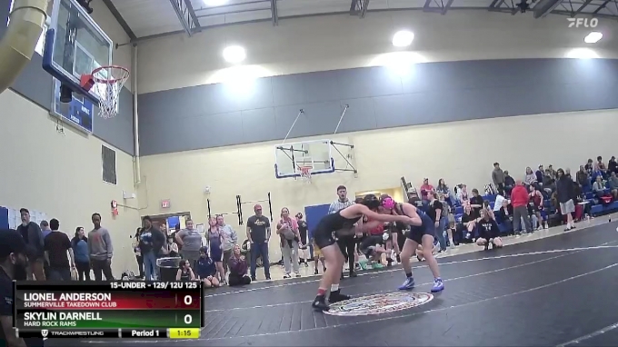 129/ 12u 125 Round 1 - Lionel Anderson, Summerville Takedown Club vs ...