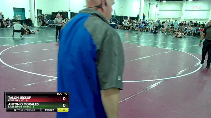 120 lbs Finals (8 Team) - Antonio Morales, Eagle Empire Purple vs Talon ...
