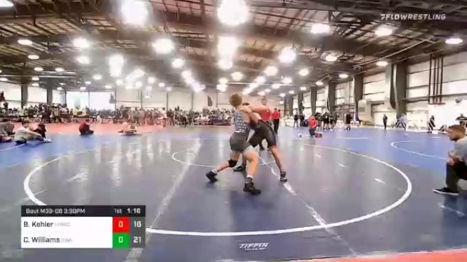 220 lbs Prelims - Brock Kehler, Hillbilly Hammers vs Cole Williams ...