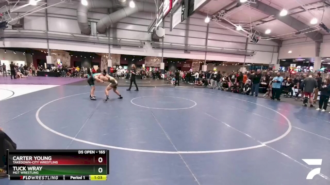 165 lbs Quarterfinal - Tuck Wray, MGT Wrestling vs Carter Young ...