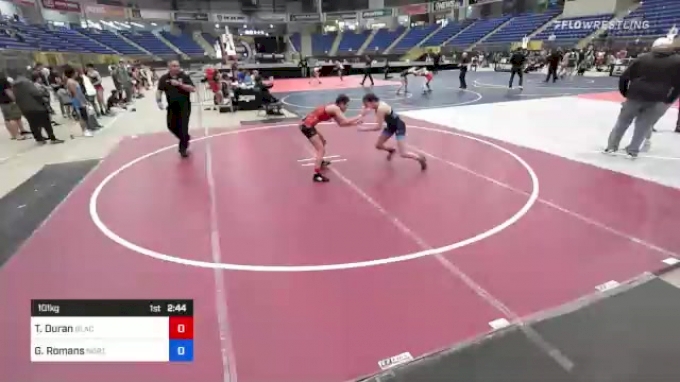 101 kg Rr Rnd 1 - Trinity Duran, Black Hills Wr Ac vs Grace Romans ...