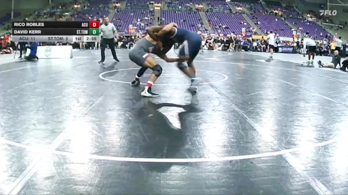 149 lbs Semis (4 Team) - David Kerr, St. Thomas University vs Rico ...