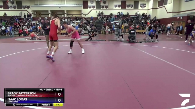16U-6 lbs Round 2 - Brady Patterson, Benton Community Wrestling Clu vs ...