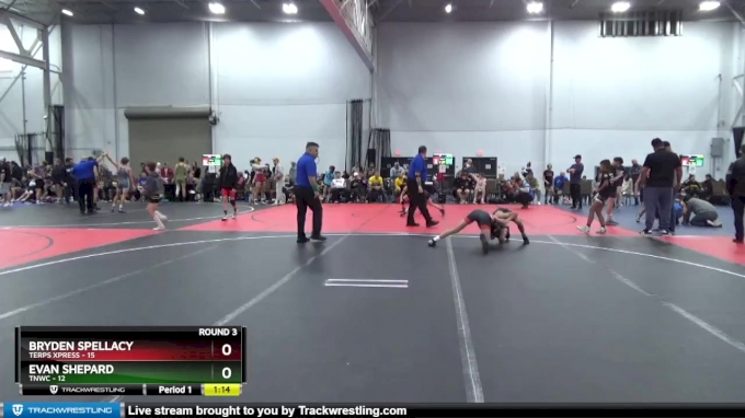 100 lbs Round 3 (4 Team) - Evan Shepard, TNWC vs Bryden Spellacy, Terps ...
