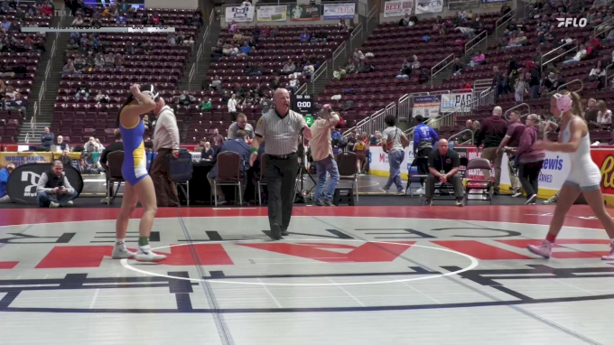 106 lbs First Round - Julia Horger, Conwell-Egan-G vs Malia Ramos ...