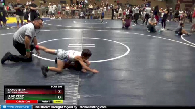 58 lbs 3rd Place Match - Luke Cruz, Valley Vandals vs Rocky Ruiz, Red ...