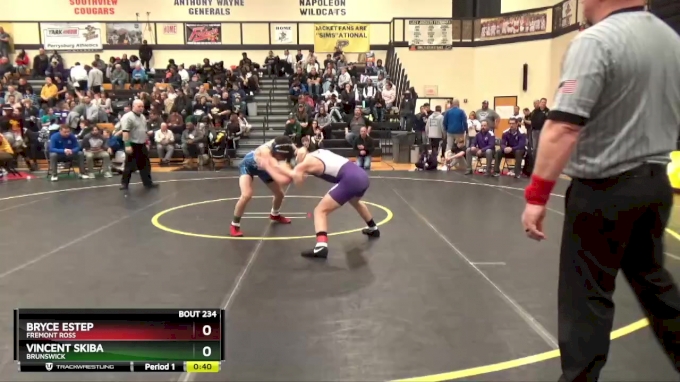 120 lbs Cons. Round 2 - Vincent Skiba, Brunswick vs Bryce Estep ...