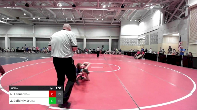 85 lbs Rr Rnd 4 - Noah Fenner, Kraken vs Joshua Golightly Jr, Jr Alien