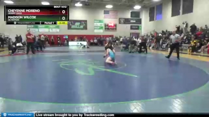 131 lbs Cons. Round 3 - Madison Wilcox, Silverado vs Cheyenne Moreno ...