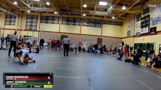 110 lbs Round 2 (10 Team) - Jimmy Johnson, The Compound vs Gavin ...