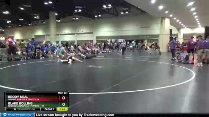 152 lbs Round 2 (10 Team) - Blake Bolling, Nebraska Hawaiian Hammers vs ...