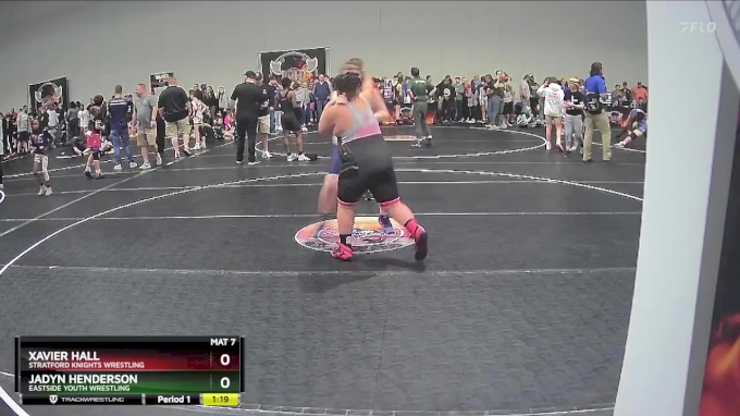 Cons. Semi - Xavier Hall, Stratford Knights Wrestling vs Jadyn ...