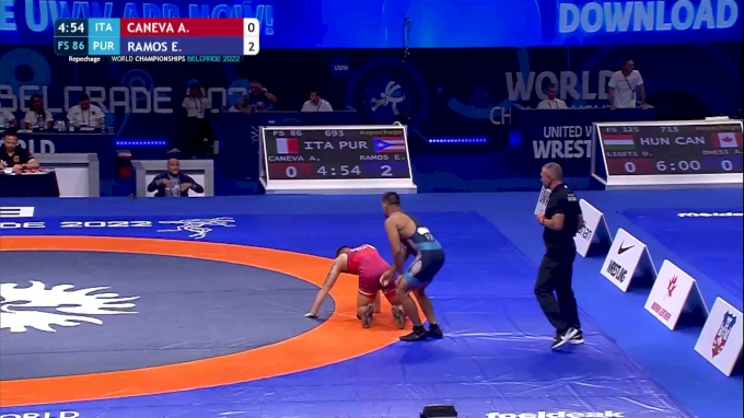 86 kg Repechage #2 - Aron Caneva, Italy vs Ethan Adrian Ramos, Puerto Rico