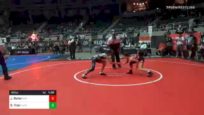 90 lbs Consolation - Jadyn Roller, Raw vs Skylar Tran, Hurricane