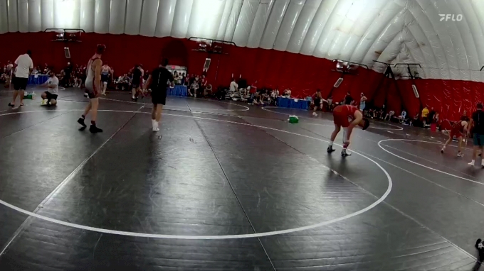 155-156 B Round 1 - Cole Hubbard, Batavia vs Trevor Holmberg, Pequot ...