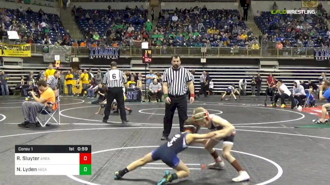 65 lbs Consy 1 - Reese Sluyter, Area 12 vs Nicholas Lyden, Area 14