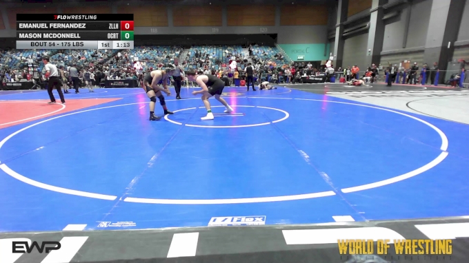 175 lbs Round Of 32 - Emanuel Fernandez, Zillah vs Mason McDonnell, OCRTC