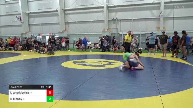 152-C lbs Consi Of 8 #2 - Tristan Wtorkiewicz, PA vs Brayden McKay, IL