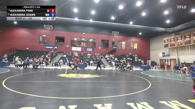 145 lbs Champ. Round 1 - Alexandra Ford, Emmanuel University vs ...