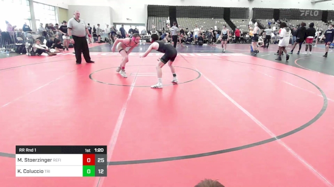 111 lbs Rr Rnd 1 - Matthew Stoerzinger, Refinery Wrestling Youth vs ...