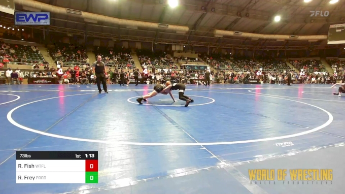 73 lbs Round Of 16 - Reece Fish, Well Trained vs Robert Frey, Prodigy ...