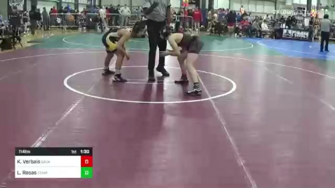 114 lbs Rr Rnd 3 - Knox Verbais, Savage Crew vs Leonardo Rosas, Team El1te