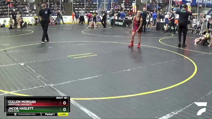 75 lbs Cons. Round 3 - Jacob Haslett, Pack Elite vs Cullen Morgan ...